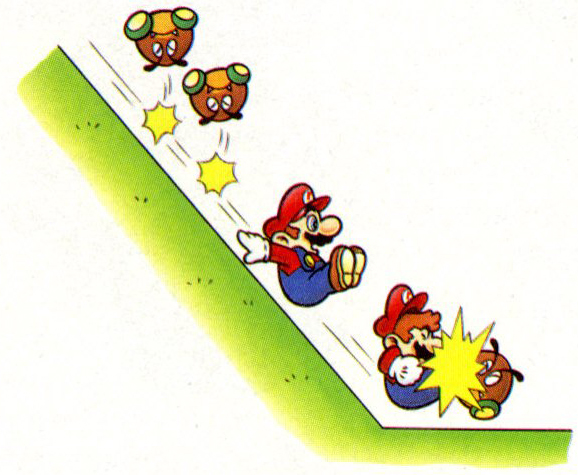 File:SMW Mario Sliding.jpg - Super Mario Wiki, the Mario encyclopedia