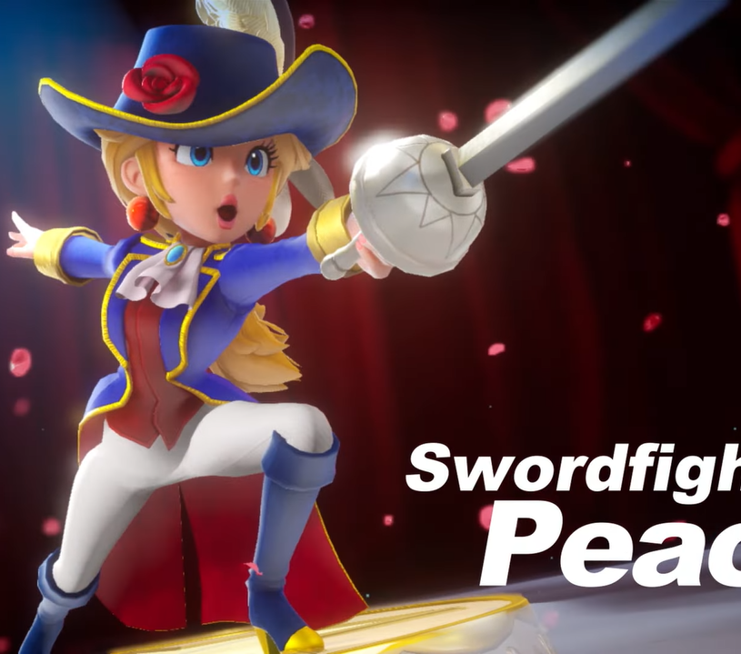Filepps Screenshot Swordfighter Peachpng Super Mario Wiki The Mario Encyclopedia