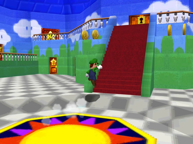 File:SM64DS Castle Room 1.png - Super Mario Wiki, the Mario encyclopedia