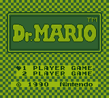 File:Dr Mario GB title screen.png - Super Mario Wiki, the Mario ...