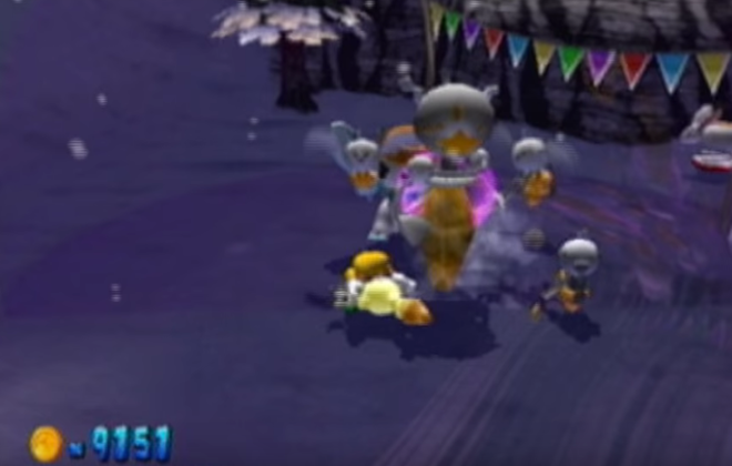 File:Wario World Yellow Gem Bodied Creature.png - Super Mario Wiki, the ...