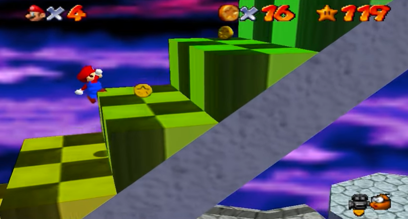 File:SM64 Sky Stairs.png - Super Mario Wiki, the Mario encyclopedia