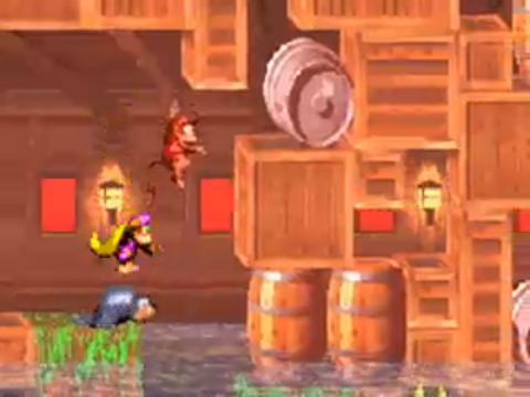 File:Lava Lagoon DKC2 GBA.png - Super Mario Wiki, the Mario encyclopedia