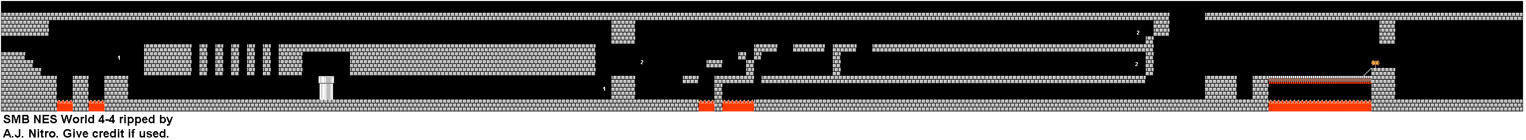 File:SMB NES World 4-4 Map.png - Super Mario Wiki, the Mario encyclopedia