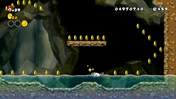 File:NSMBW Coin Screenshot.png - Super Mario Wiki, the Mario encyclopedia