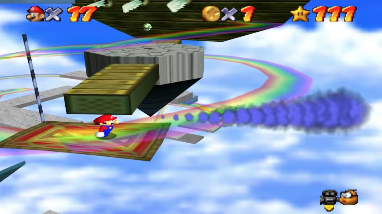 File:SM64 Blue Flamethrower.png - Super Mario Wiki, the Mario encyclopedia