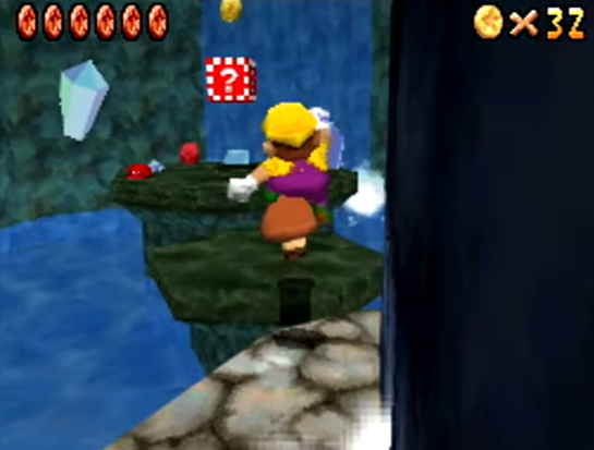 File:SM64DS Behind Waterfall.png - Super Mario Wiki, the Mario encyclopedia