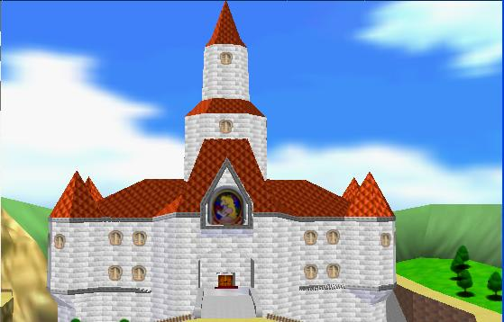 File:Peach's Castle 64.png - Super Mario Wiki, the Mario encyclopedia