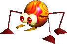 File:SM64 Asset Model Scuttlebug.png - Super Mario Wiki, the Mario ...