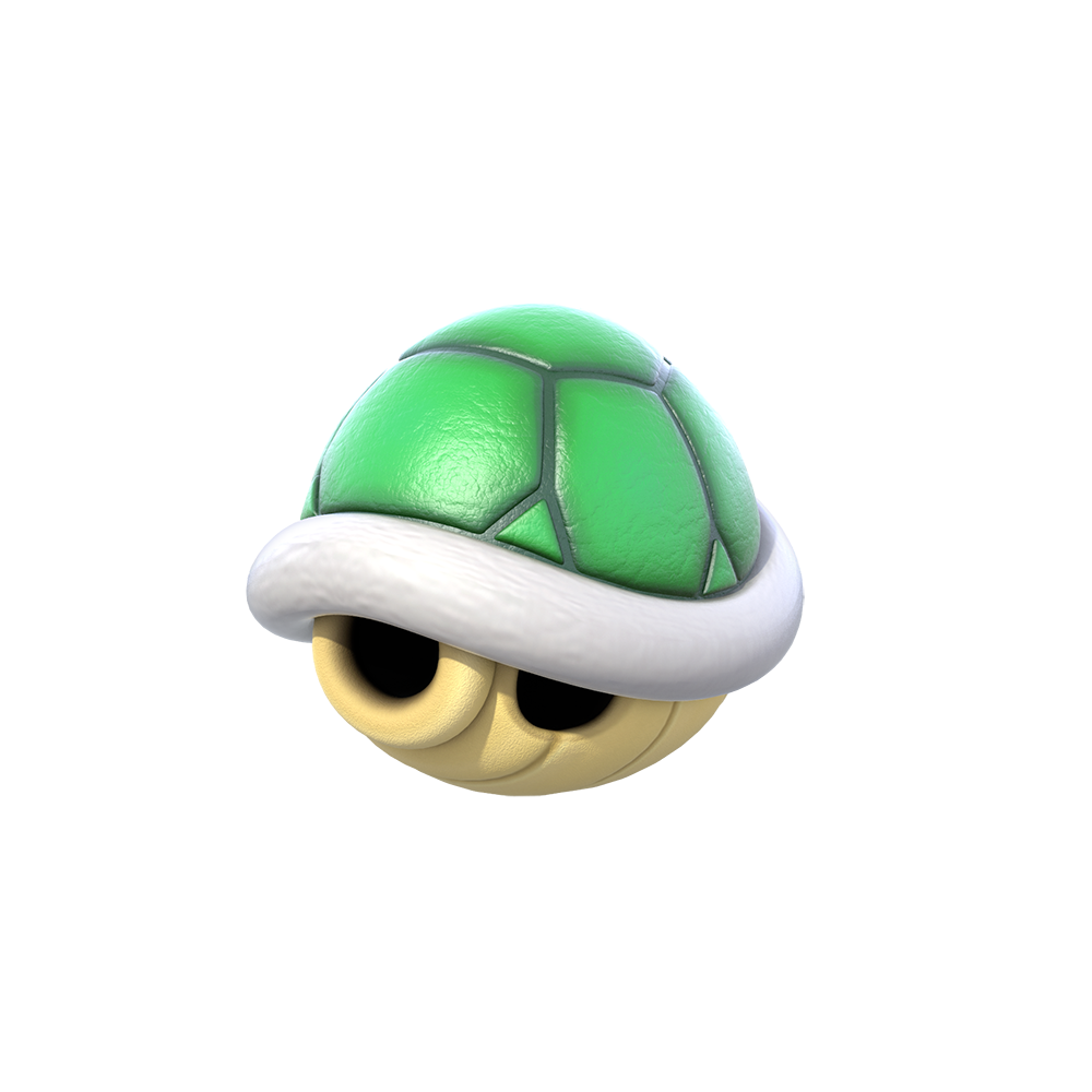 File:GreenShell - MarioPartyStarRush.png - Super Mario Wiki, the Mario ...