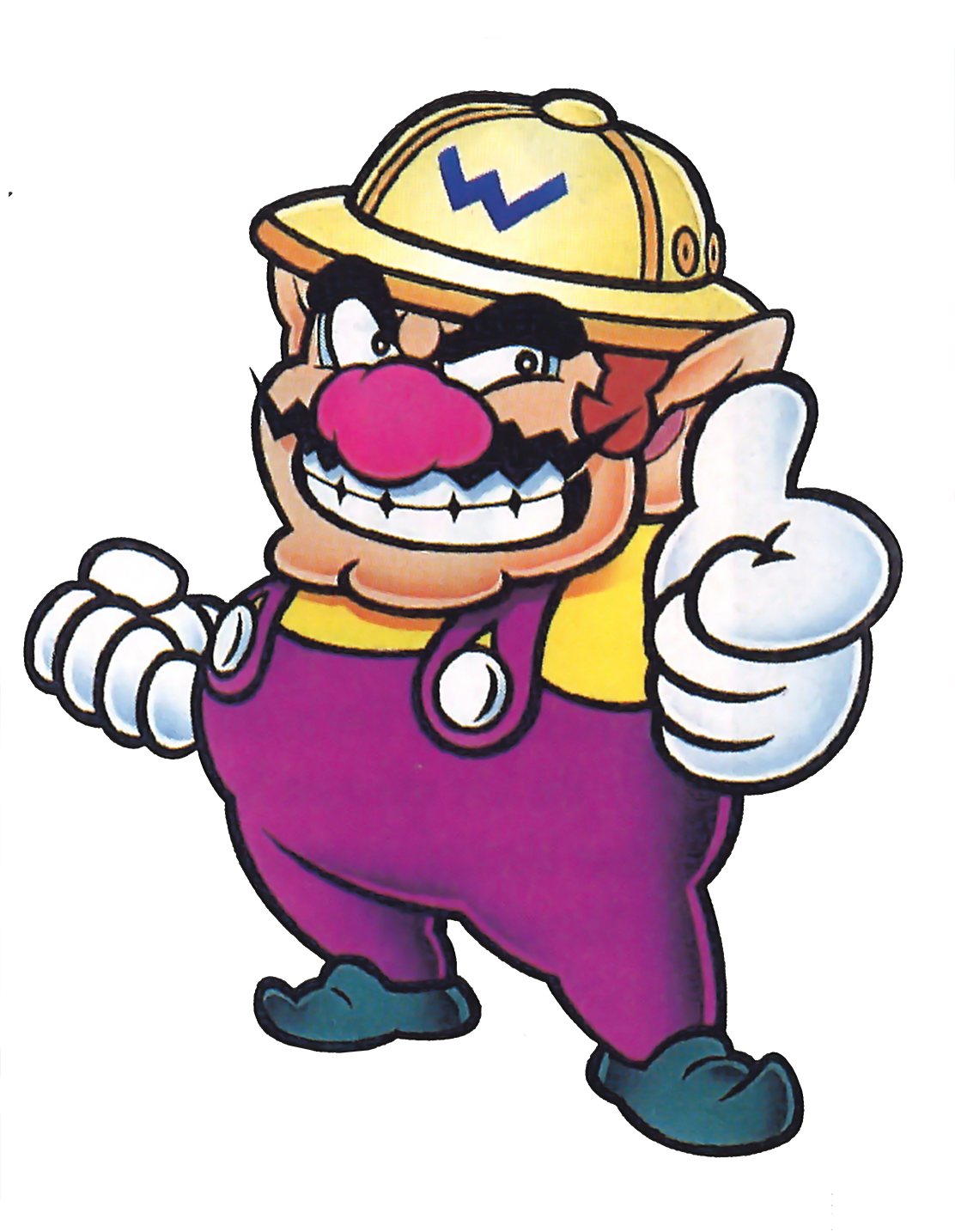 File:Wario thumbs up VBWL.png - Super Mario Wiki, the Mario encyclopedia