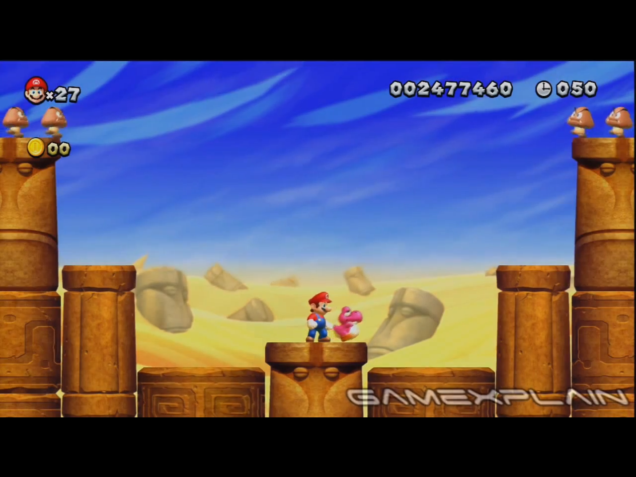 File:NSMBU Goomba Enemy Course.png - Super Mario Wiki, the Mario ...