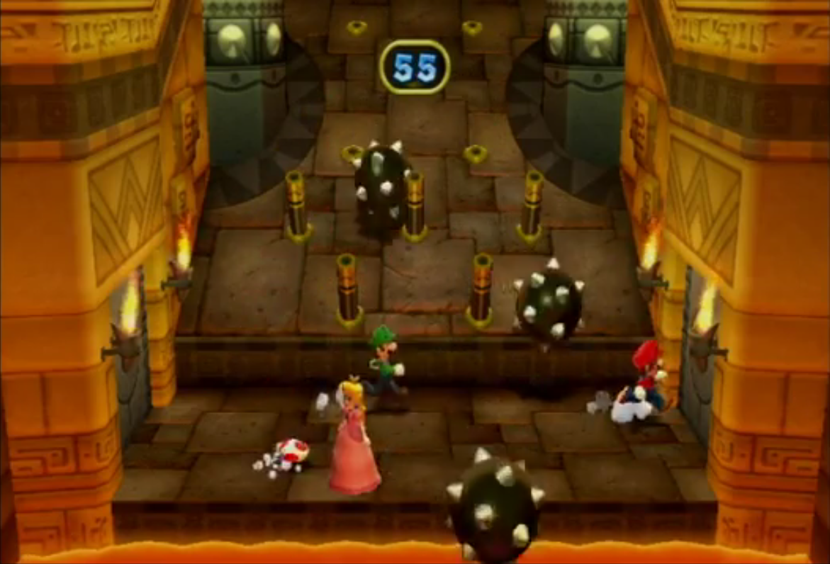 File:MP9 4-Player Tumble Temple.png - Super Mario Wiki, the Mario ...