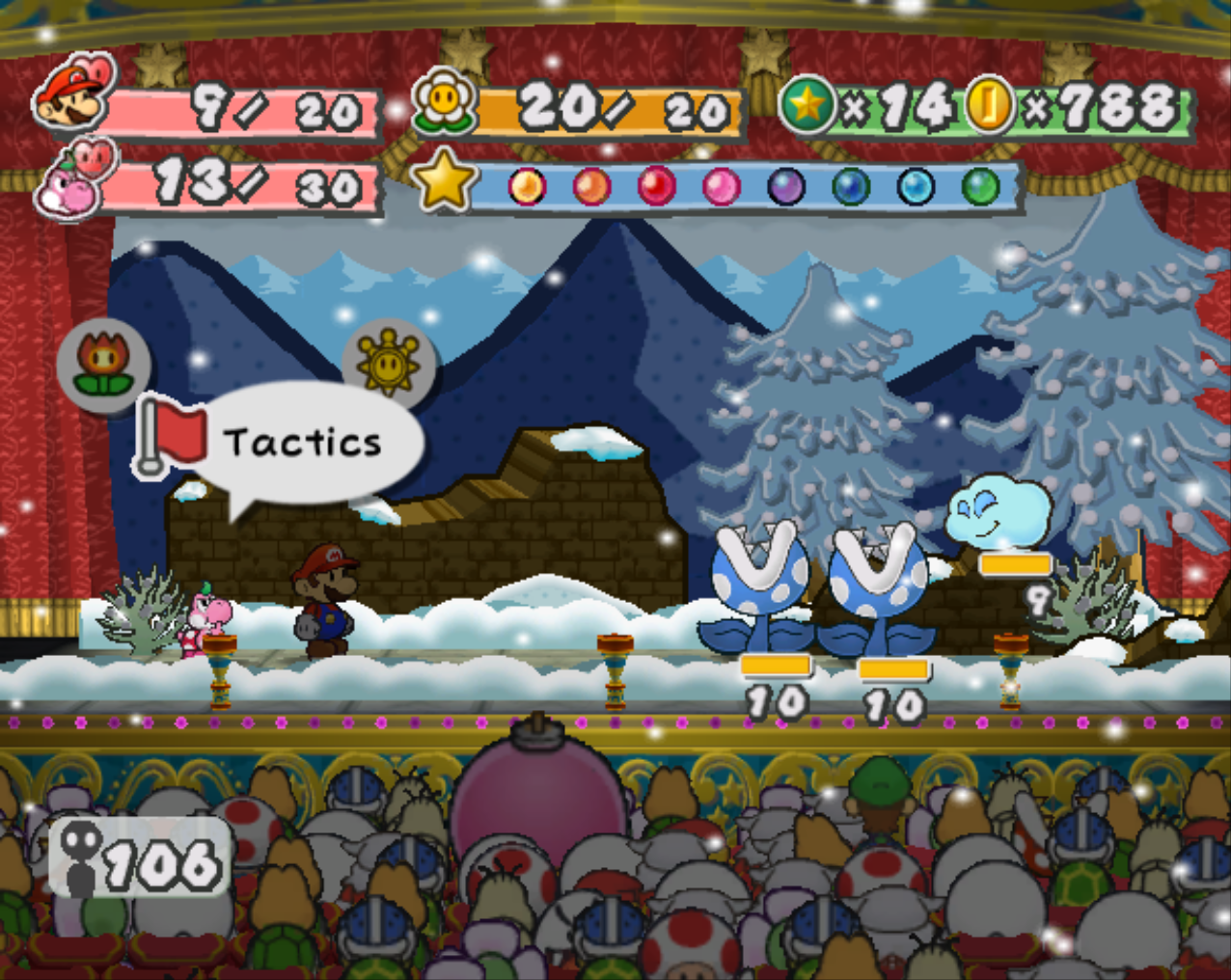 File:PMTTYD Luigi in audience.png - Super Mario Wiki, the Mario ...