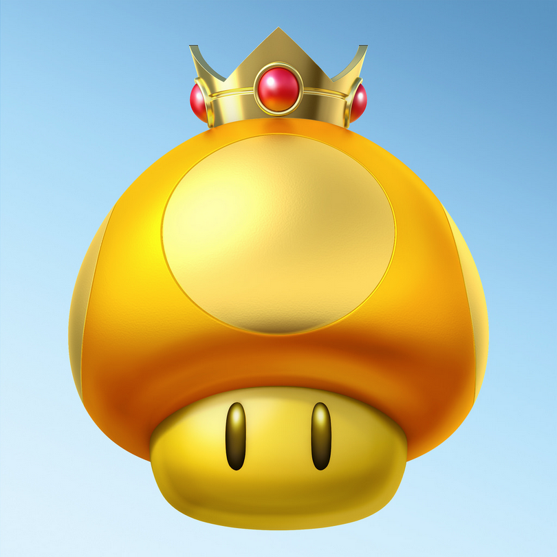 File:GoldenMushroomMK8.png - Super Mario Wiki, the Mario encyclopedia