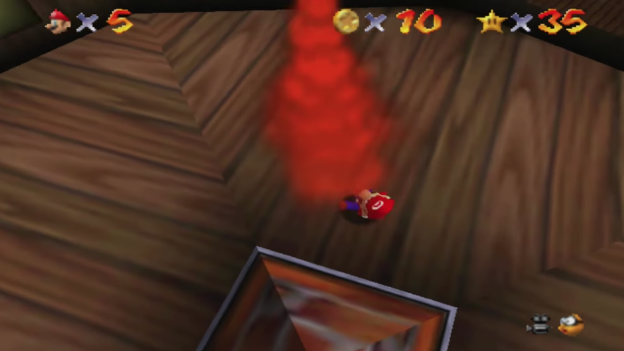 File:SM64 BBH Flamethrower.png - Super Mario Wiki, the Mario encyclopedia