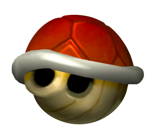 File:MKDD RedShell.png - Super Mario Wiki, the Mario encyclopedia