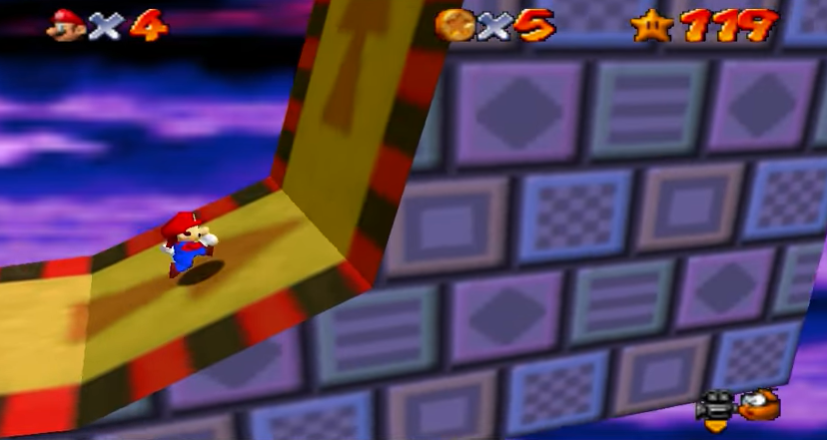 File:SM64 Sky Wall.png - Super Mario Wiki, the Mario encyclopedia