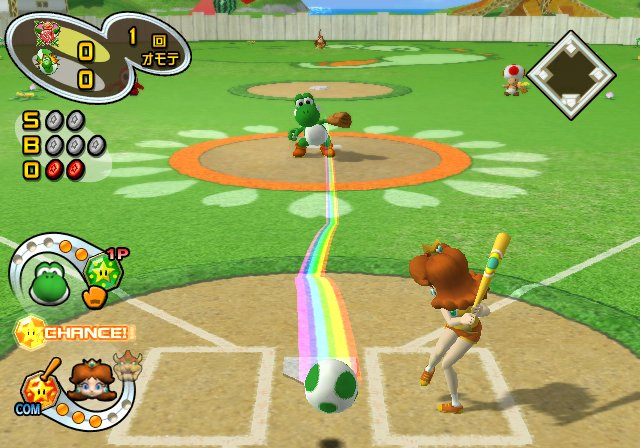 File:Daisy Mario Superstar Baseball.png - Super Mario Wiki, the Mario ...