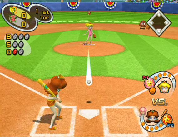 File:Daisy Mario Superstar Baseball.png - Super Mario Wiki, the Mario ...