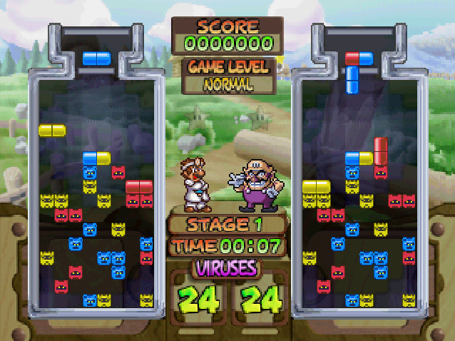 File:DrMario64Gameplay.png - Super Mario Wiki, the Mario encyclopedia