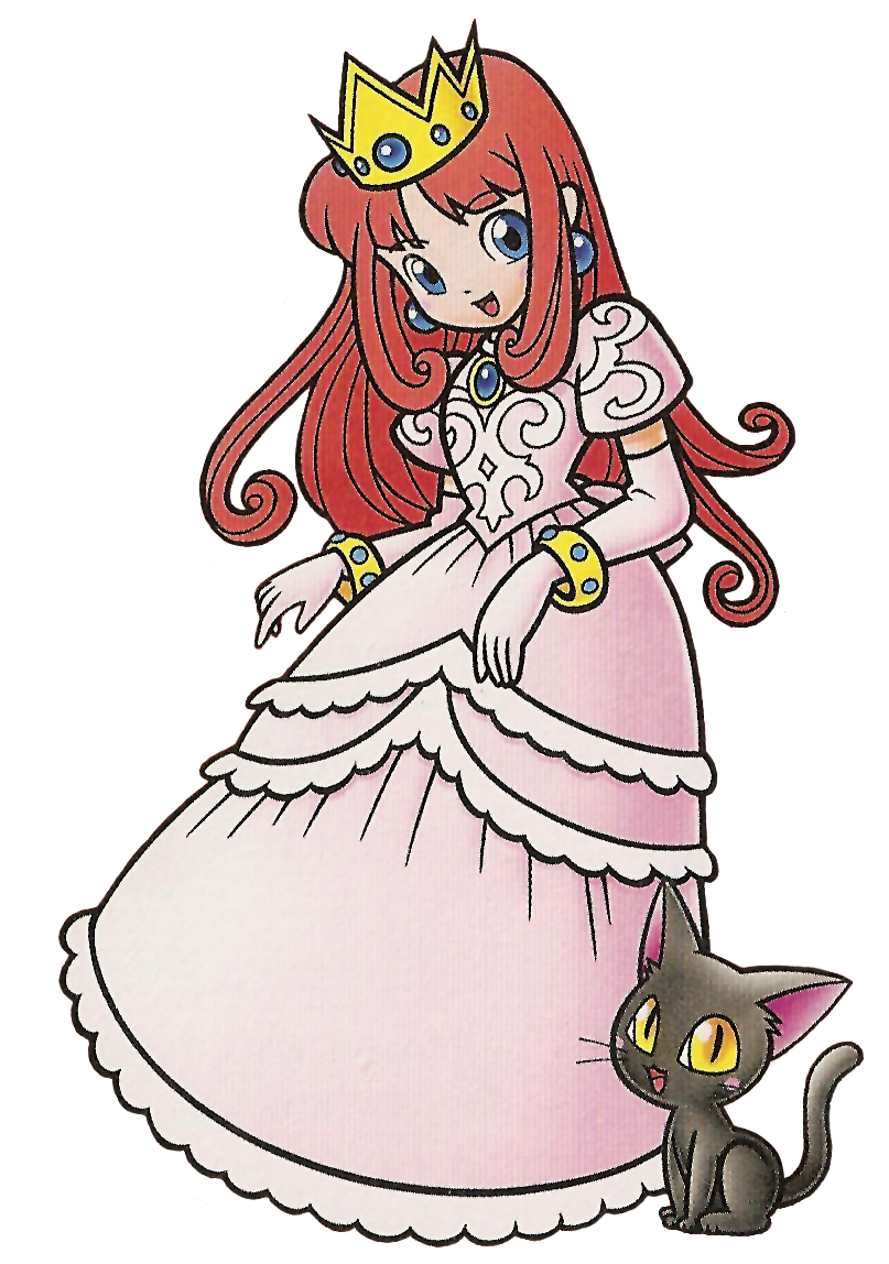 File:Shokora and Black Cat Artwork - Wario Land 4.png - Super Mario ...