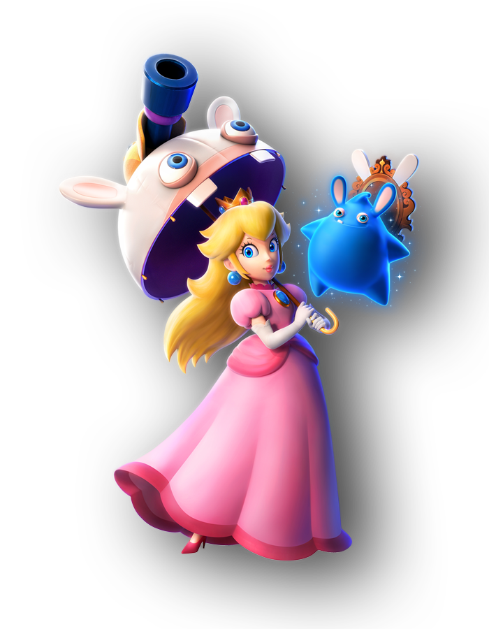File:MRSOH Peach and Spark.png - Super Mario Wiki, the Mario encyclopedia