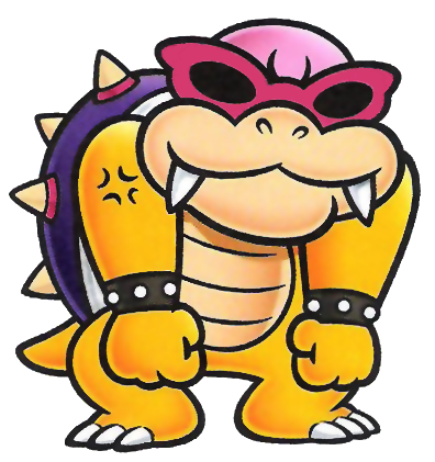 File:Roy colouring book.png - Super Mario Wiki, the Mario encyclopedia