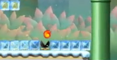 File:NSMBW Muncher Plant Screenshot.png - Super Mario Wiki, the Mario ...