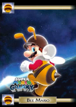 File:BeeMarioTradingCard.png - Super Mario Wiki, the Mario encyclopedia