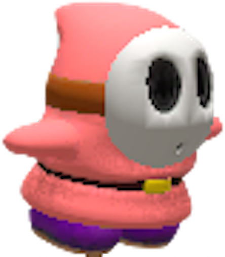 File:Pink Shy Guy.png - Super Mario Wiki, the Mario encyclopedia