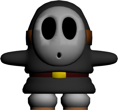 File:MK8 Black Shy Guy.png - Super Mario Wiki, the Mario encyclopedia
