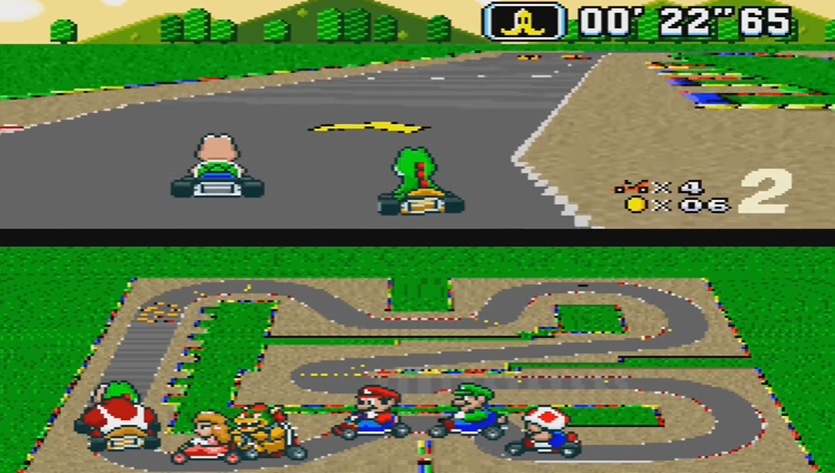 File:SMK Mario Circuit 3 Finish Line.png - Super Mario Wiki, the Mario ...