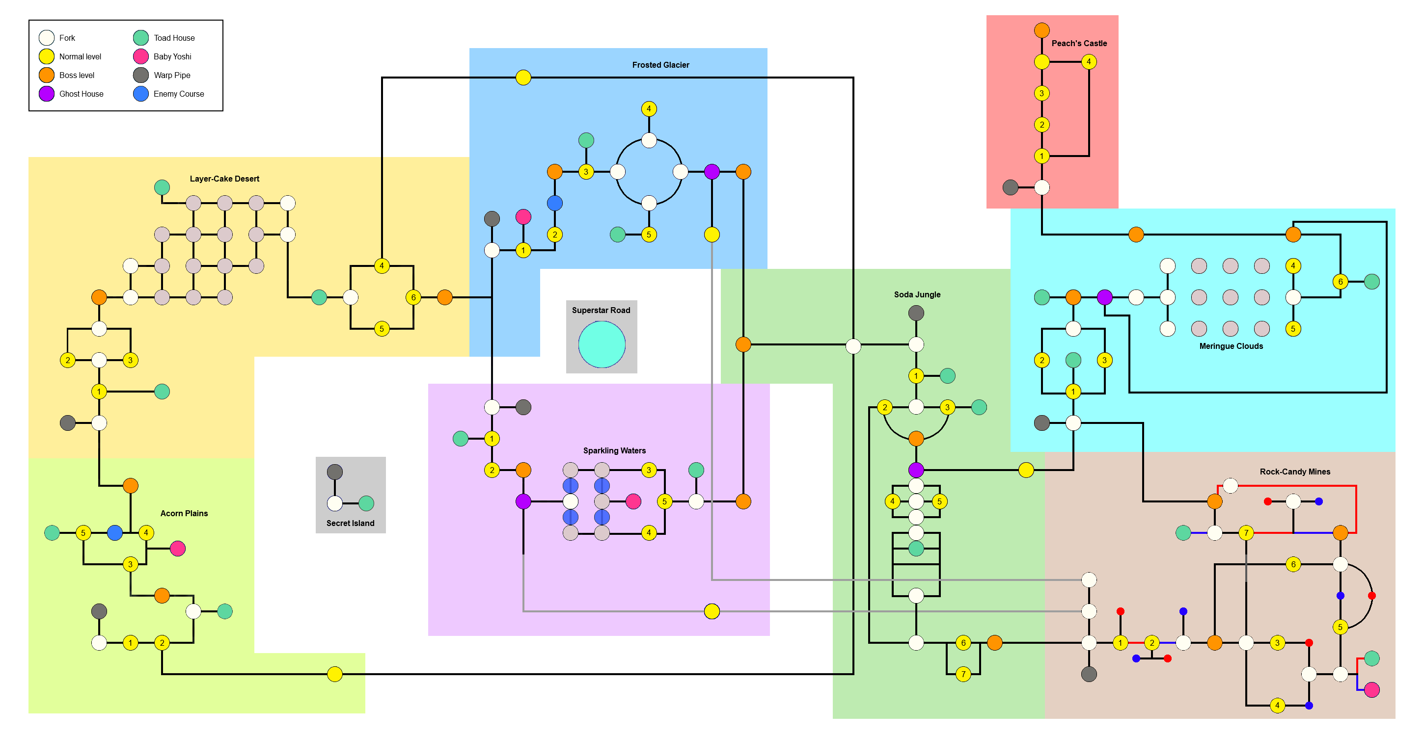 File:NSMBU Simple World Map.png - Super Mario Wiki, the Mario encyclopedia