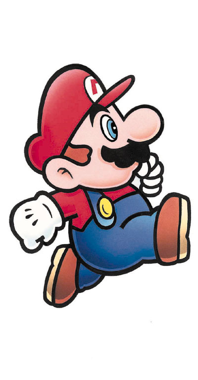 File:SMA Mario Running Artwork.jpg - Super Mario Wiki, the Mario ...