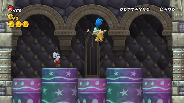 File:Mario vs Larry Koopa2.png - Super Mario Wiki, the Mario encyclopedia