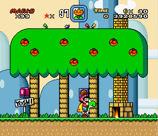 File:Super Mario World Glitched Smoke.png - Super Mario Wiki, the Mario ...