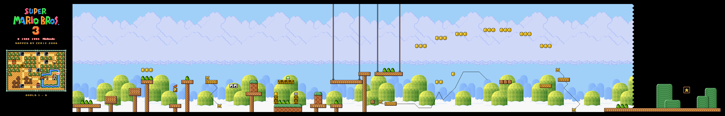 File:SMB3 World 1-6 Map.png - Super Mario Wiki, the Mario encyclopedia