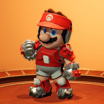 File:Mario (Cannon Gear) - Mario Strikers Battle League.png - Super ...