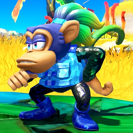 File:DKB Salvager Monkey.png - Super Mario Wiki, the Mario encyclopedia