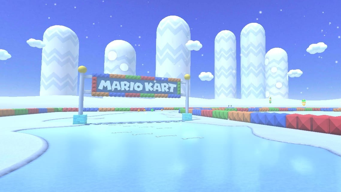File:MKT SNES Vanilla Lake 1 Starting Line.jpg - Super Mario Wiki, the ... File:MKT SNES Vanilla Lake 1 Starting Line.jpg - Super Mario Wiki, the ...