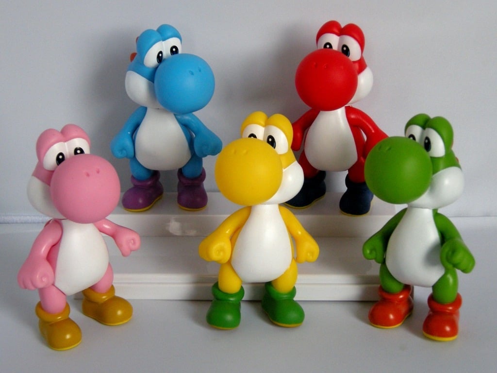 File:YoshiColors Super Mario Figure Collection.jpg - Super Mario Wiki ...