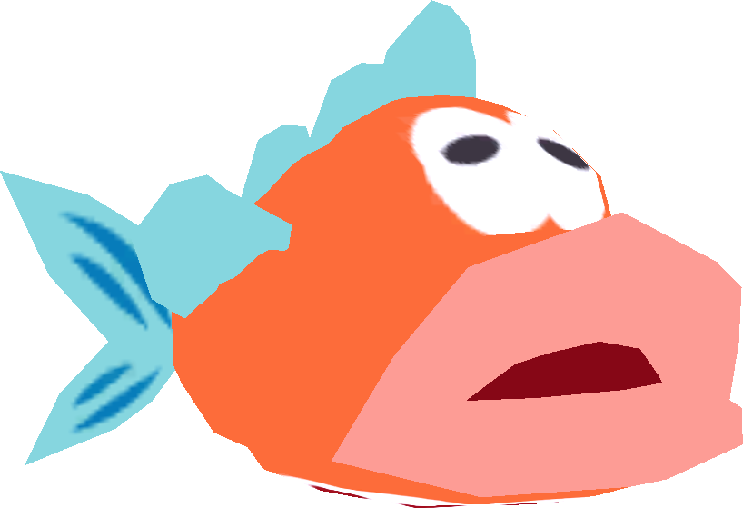 File:Sunshine Scarlet Cheep Model.png - Super Mario Wiki, the Mario ...