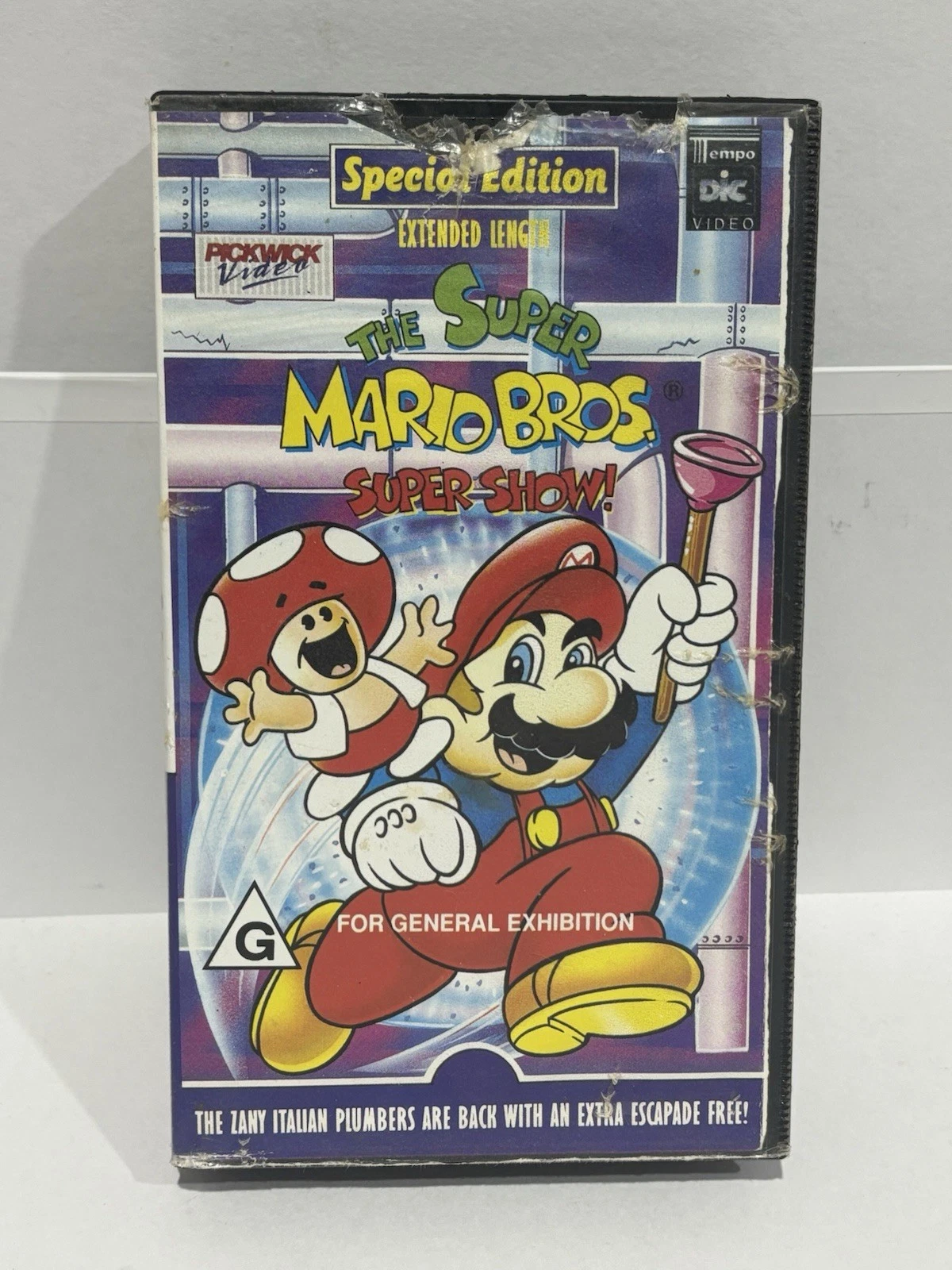 The Super Mario Bros. Super Show! Special Edition (VHS) - Super Mario ...