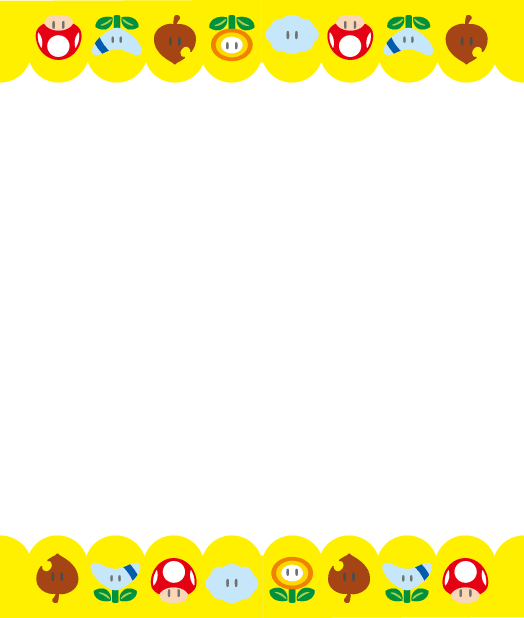 File:PN Nintendo Fan Card Creator border8.png - Super Mario Wiki, the ...