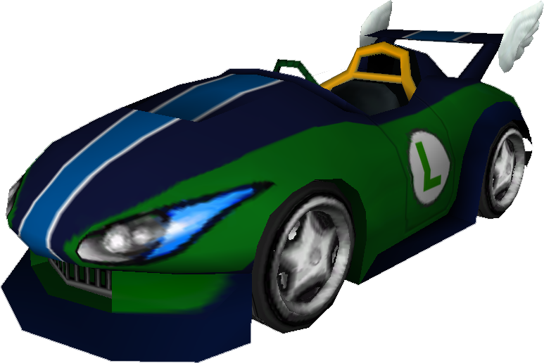 File:Wild Wing (Luigi) Model.png - Super Mario Wiki, the Mario encyclopedia