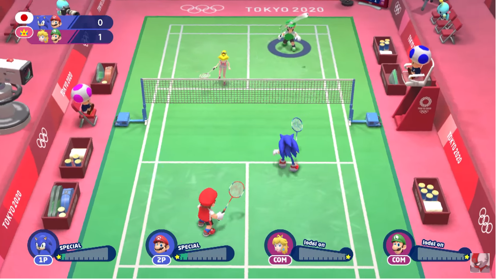 File:Earlybadmintontokyo.png - Super Mario Wiki, the Mario encyclopedia