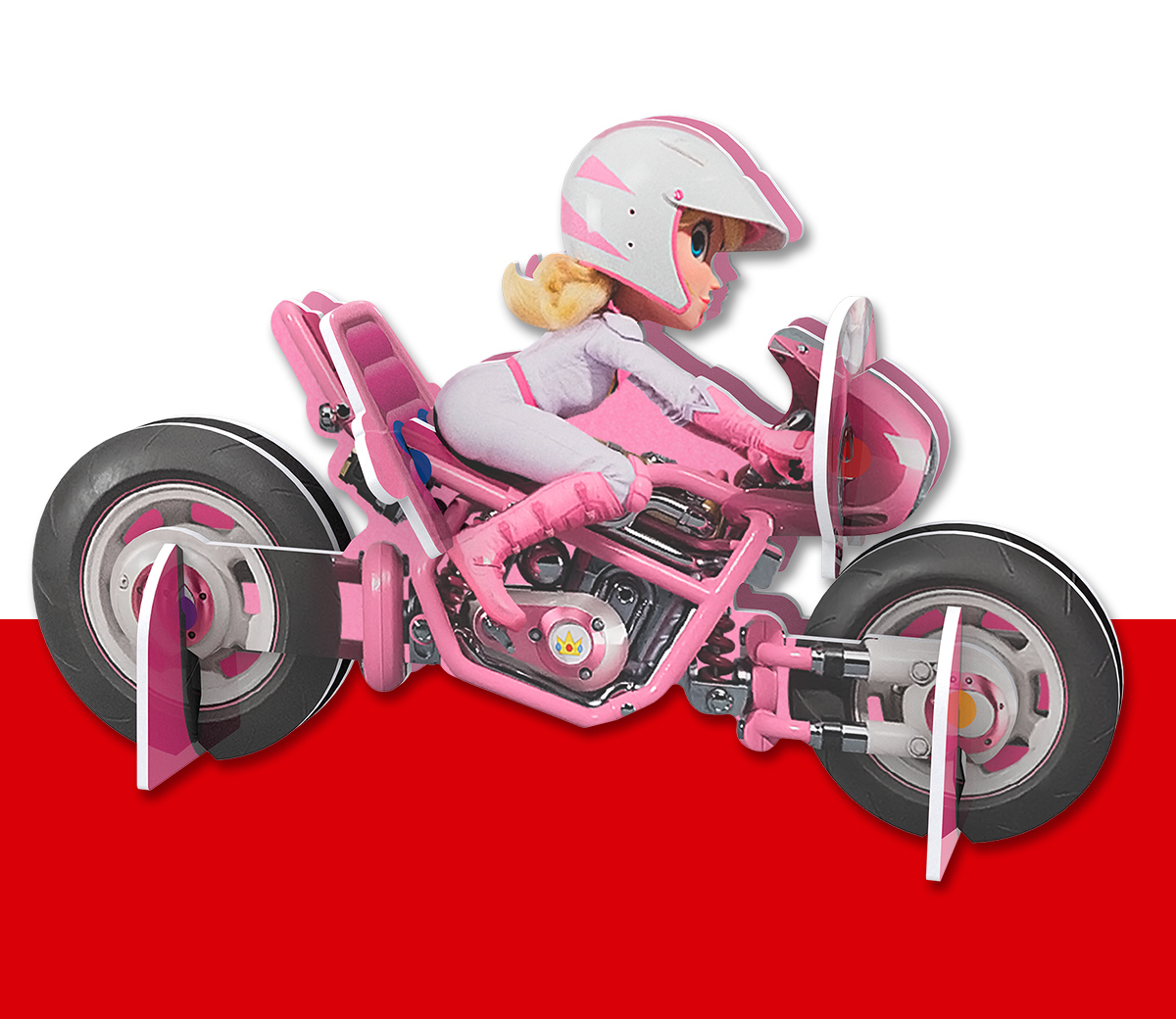 File:TSMBM Happy Meal EU Peach Bike.jpg - Super Mario Wiki, the Mario ...