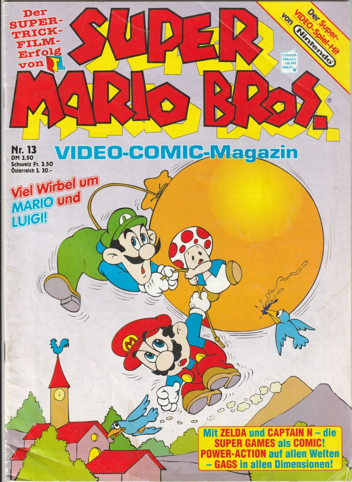 Super Mario Bros. Video-Comic-Magazin Nr. 13 - Super Mario Wiki, the ...