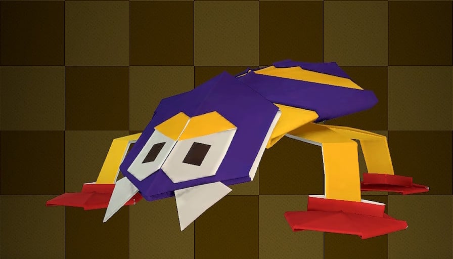 File:OrigamiScuttlebug.jpg - Super Mario Wiki, the Mario encyclopedia